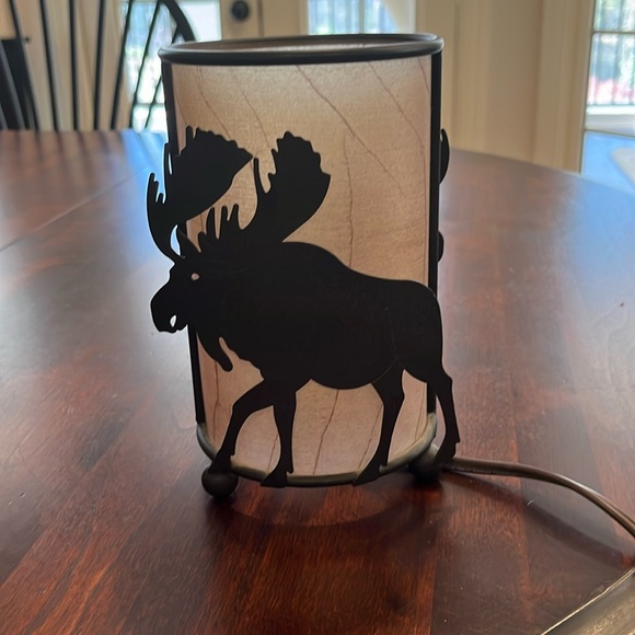 Accents | Wrought Iron Moose Lamplight | Poshmark